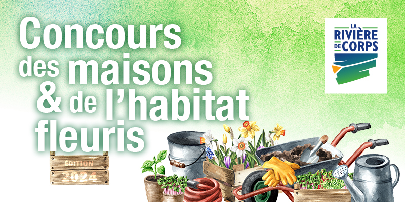 Concours des maisons fleuries - ouverture des inscriptions